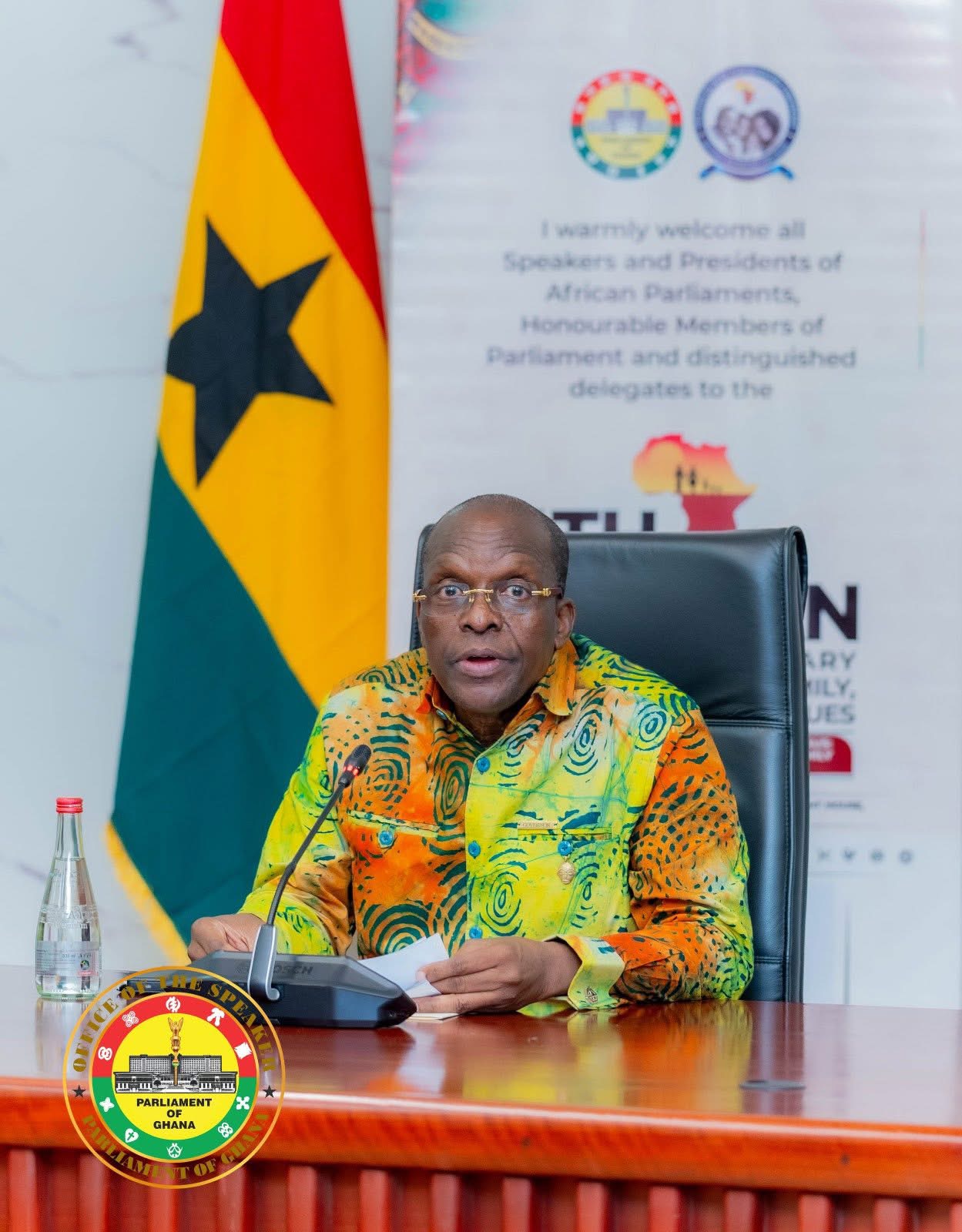 Speaker Bagbin Leads Parliament’s Hosting of Historic African Family ...